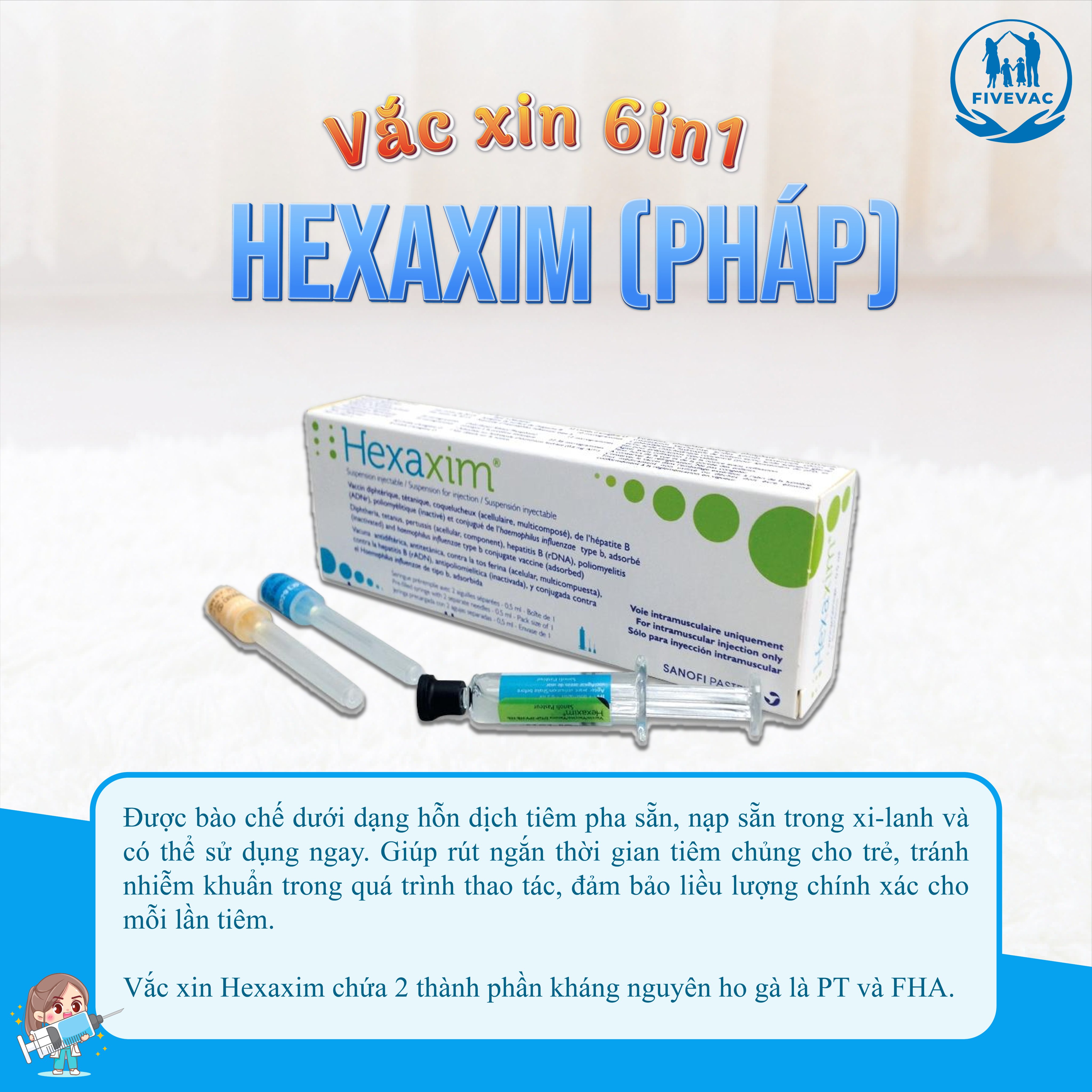 So Sánh 2 Loại Vắc Xin 6in1 Đang Lưu Hành Tại Việt Nam
